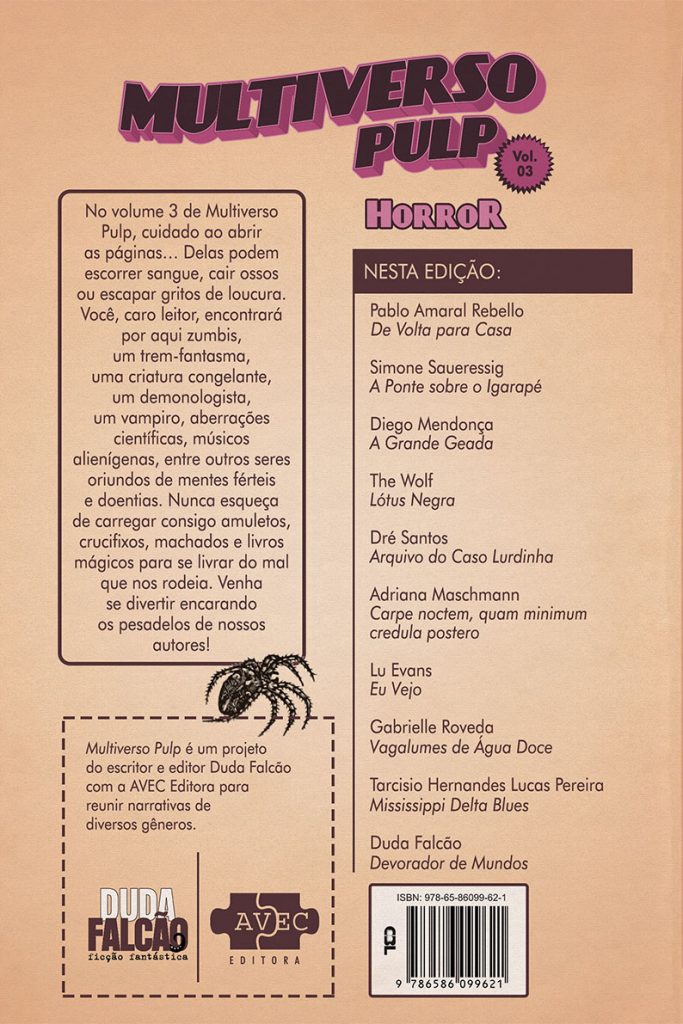 Multiverso Pulp: Horror – Avec Editora