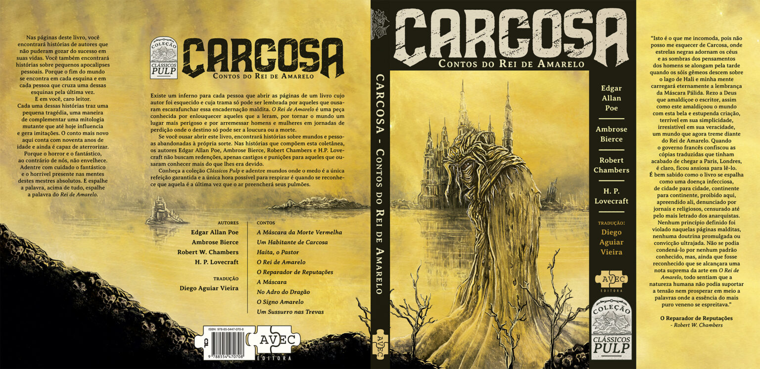 Carcosa: contos do Rei de Amarelo – Avec Editora