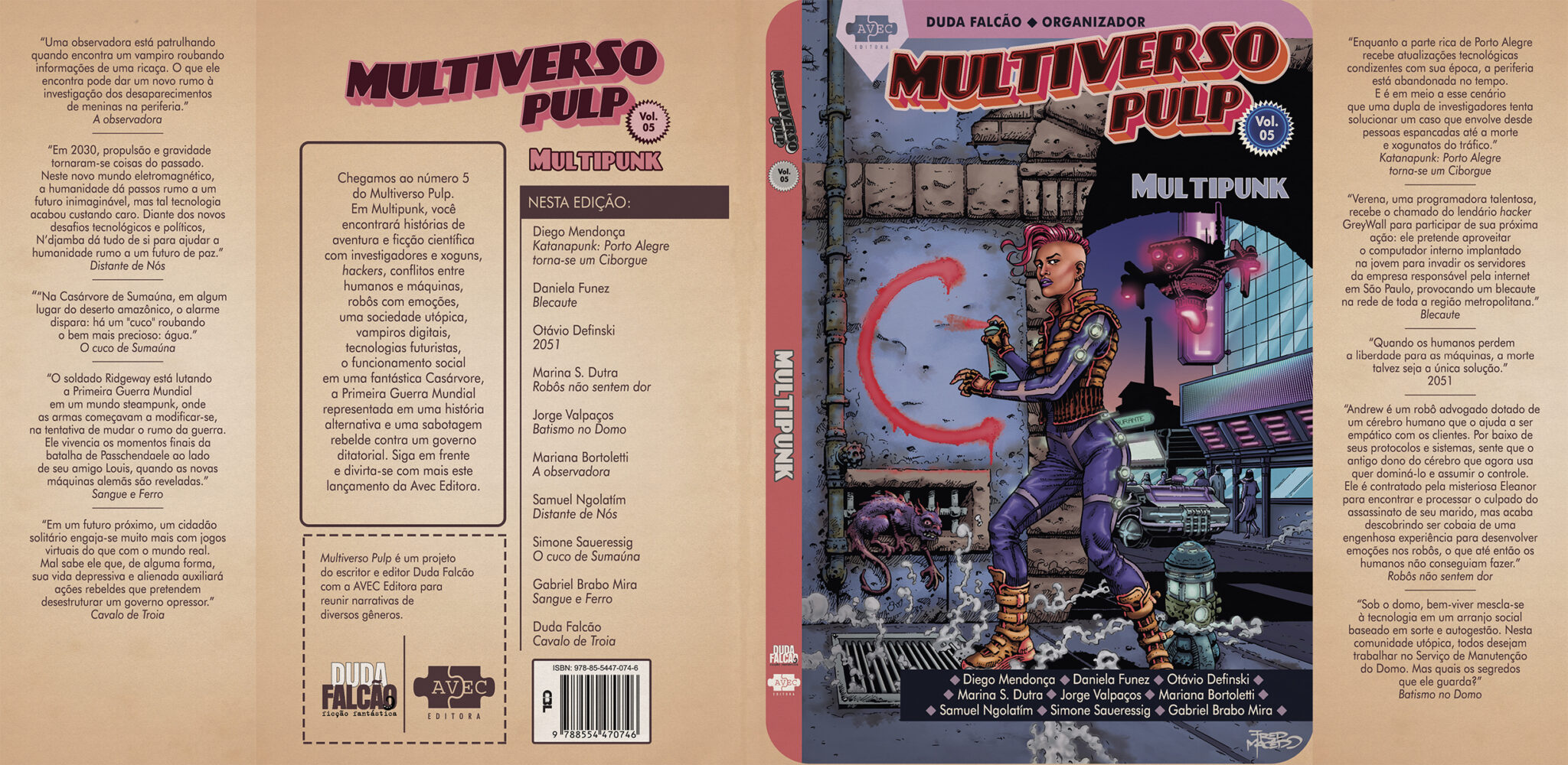 Multiverso Pulp: Multipunk – Avec Editora